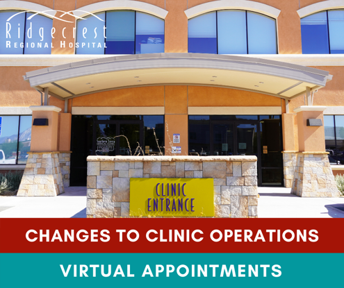 March 2020 Blogs | Ridgecrest Regional Hospital