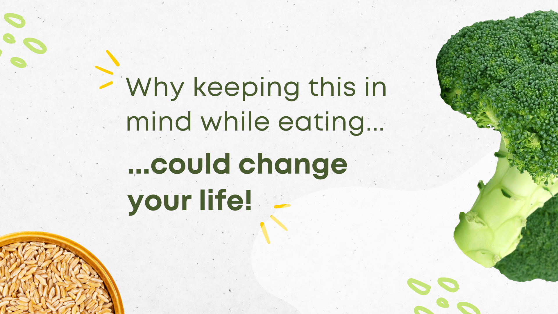 When it comes to food, think beyond the table!