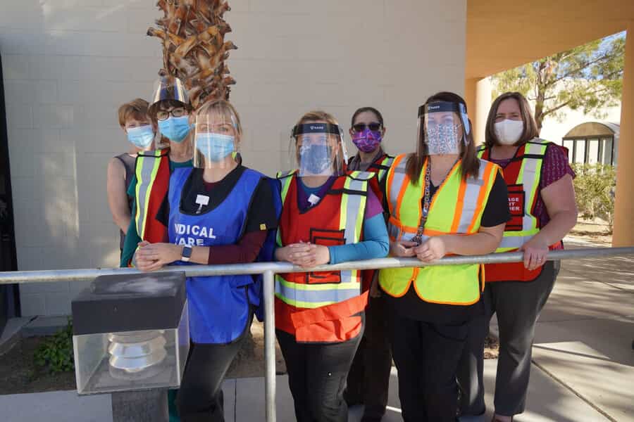 Vaccine Drive Thru | Ridgecrest Regional Hospital